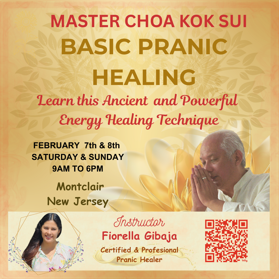 Basic Pranic healing – Level 1 New Jersey – Pranic Healing USA