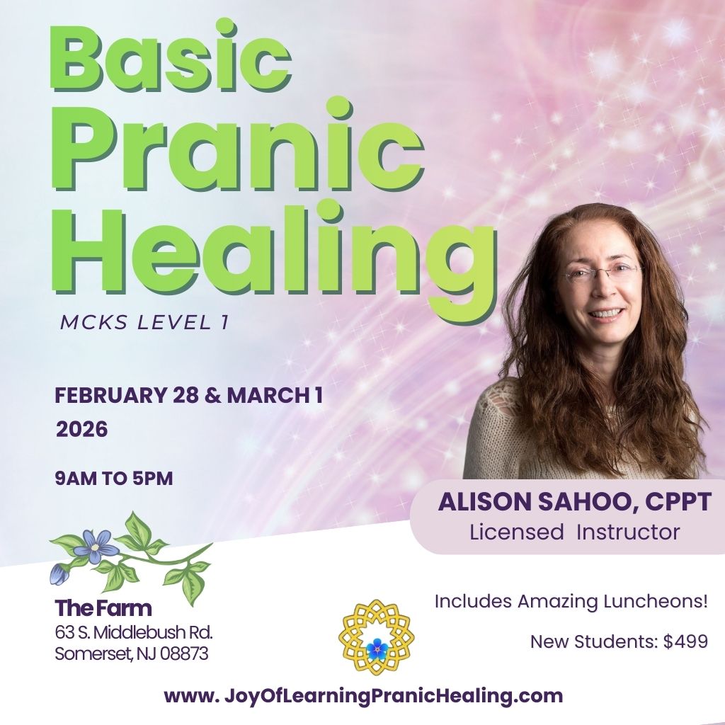 MCKS Basic Pranic Healing with Alison in Doylestown, PA – Pranic ...